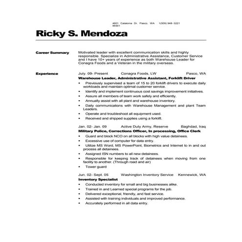 R Resume2 | PDF
