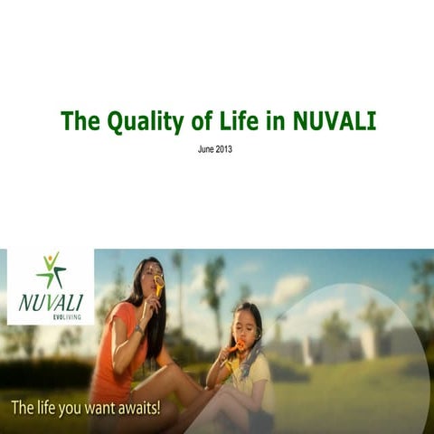 NUVALI PRESENTATION | PPT