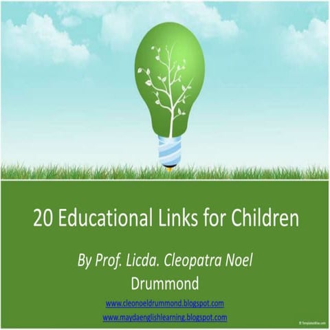 20 Educational Links for Teachers | PPT