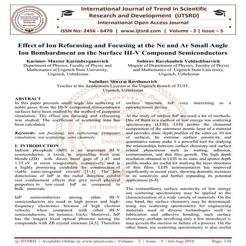 O. Voronkin, S. Lushchin. Laser Diffraction on Particles of a Damaged ...