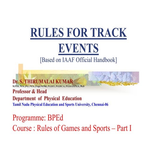 competition rules - hurdles, steeplechase, relay.pptx