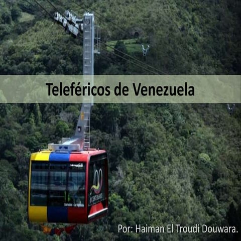Haiman El Troudi Douwara: Teleféricos de Venezuela | PPTX