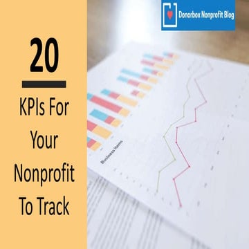 20 KPIs for Your Nonprofit to Track | PPTX