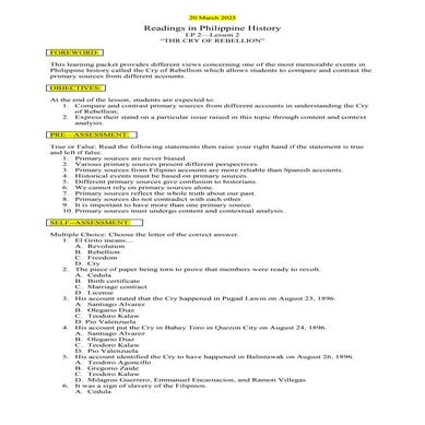 First cry of the revolution.pptx