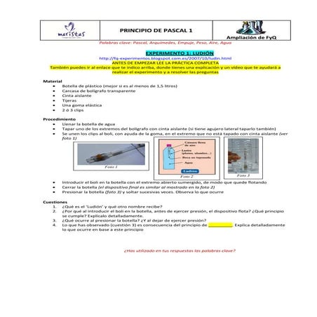 EXPERIMENTOS DEL PRINCIPIO DE PASCAL.pptx