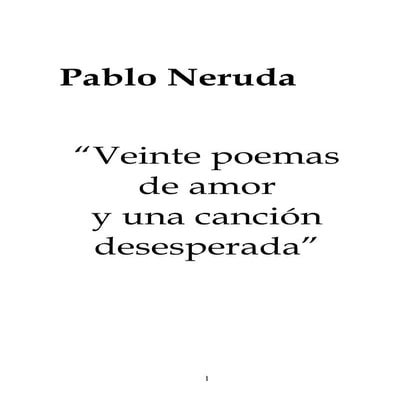 Poemas letras | PDF