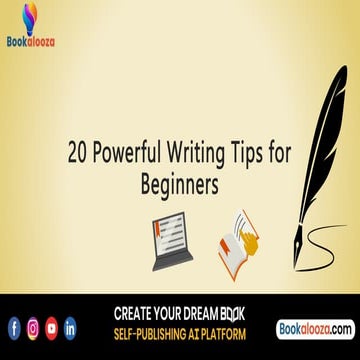 20 Powerful Writing Tips for Beginners.pptx