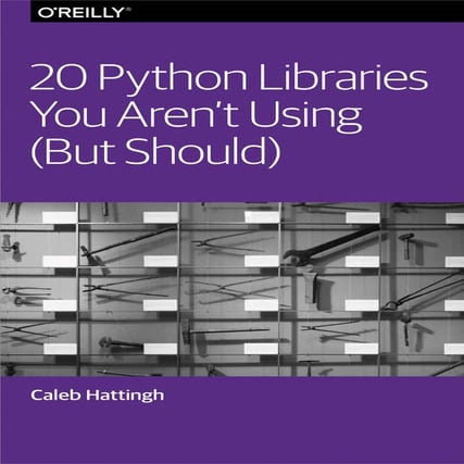 20_Python_Libraries_You_Aren't_Using_But_Should.pdf
