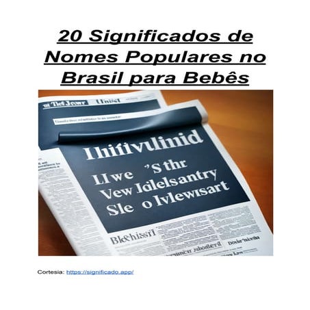 20 Significados de Nomes Populares no Brasil para Bebês.pdf