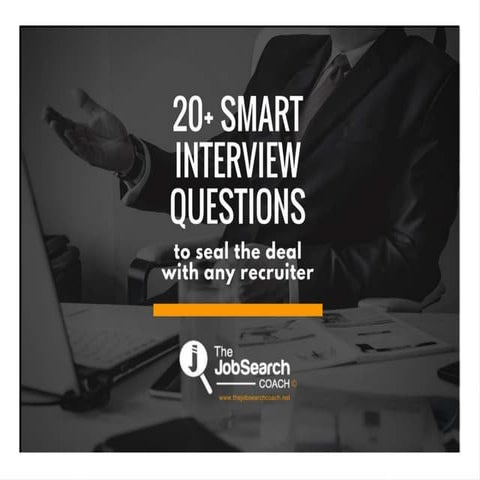 20+smart interview questions | PPTX | Job Search | Careers