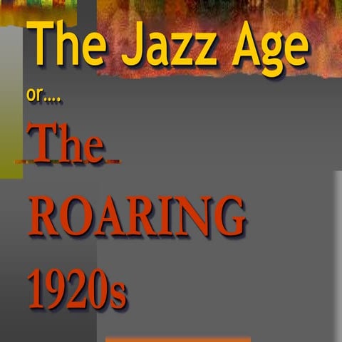 20s return to normalcy upload | PPT