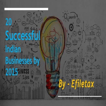 20 Successful Indian Businesses by 2025.pptx