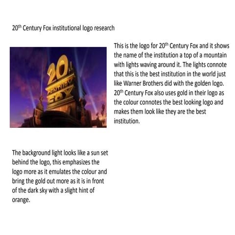 20th Century Fox Logo 2010
