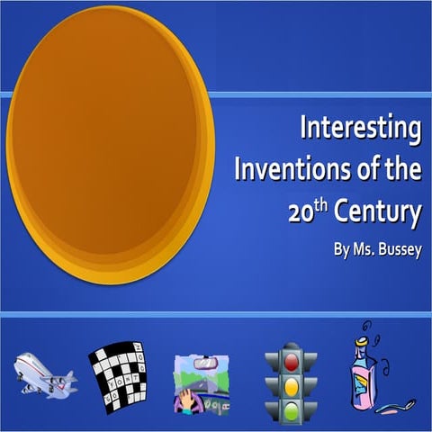 20th century inventions | PPT