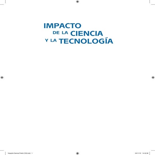 impacto de la ciencia y tecnologia | PDF