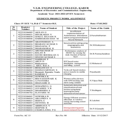 21 - 22 project work allotment.doc