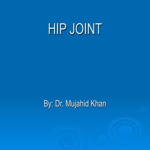 21.Hip Joint.ppt muscle orgin and insertion | PPT