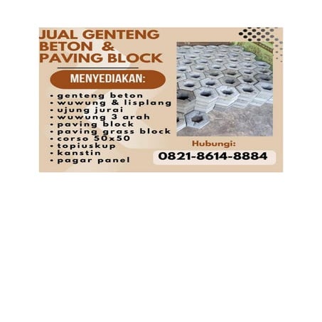 Cara Pasang Paving Block Jalan yang Rapi Bikin Tetangga Iri! | PDF