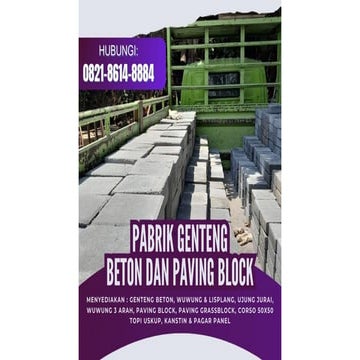 Paving Block Press: Kuat Sekaligus Estetik. Pilih Desain Favorit Anda ...