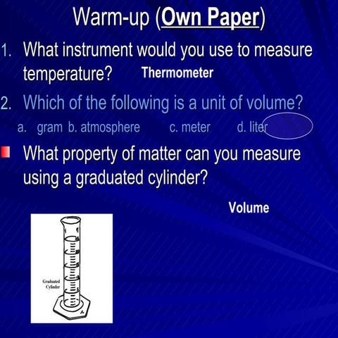 2-1 Classifying Matter | PPT