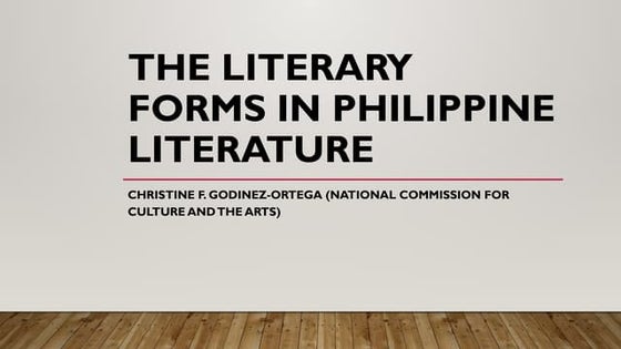 LESSON 2 - LITERARY PERIODS OF PHILIPPINE LITERATURE.pptx | Books and Literature