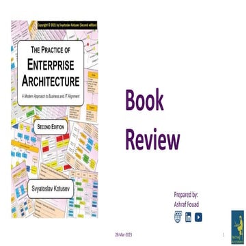 The Practice of Enterprise Architecture - 2nd Edition - Book Review | PPTX