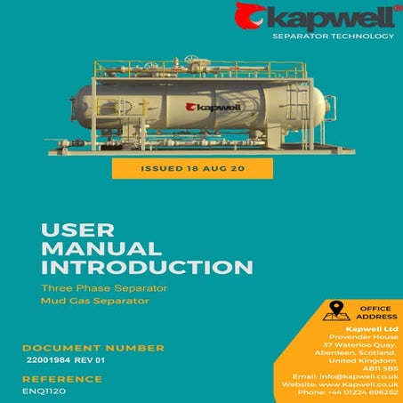 Three Phase Separator Pdf