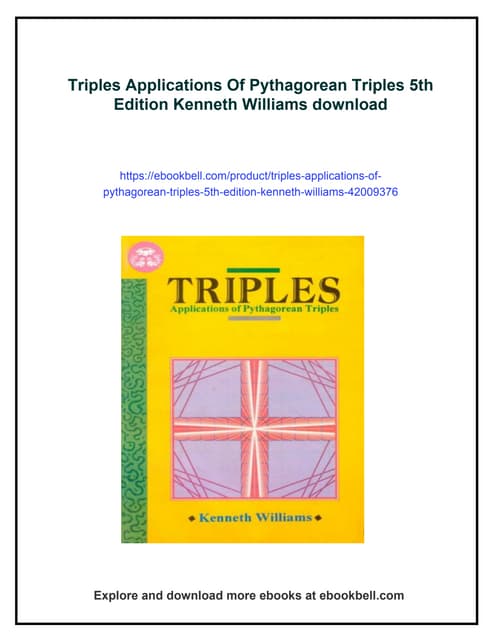 Pythagorean triples | PPTX