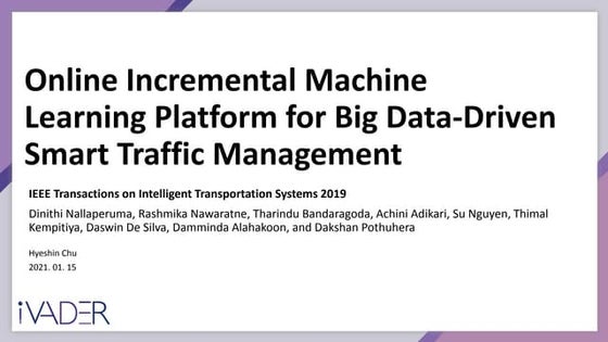 Decentralized system to compute safest route | PPT