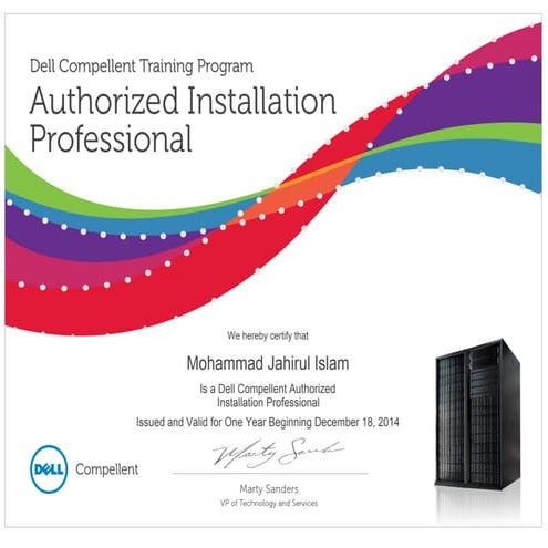 Dell certified professional sc series storage certificate | PDF