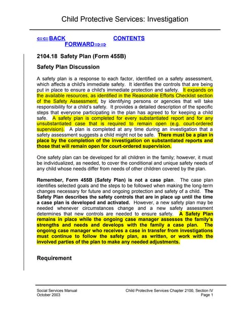 Cps 189 cps ongoing supervisory case review guide | PDF