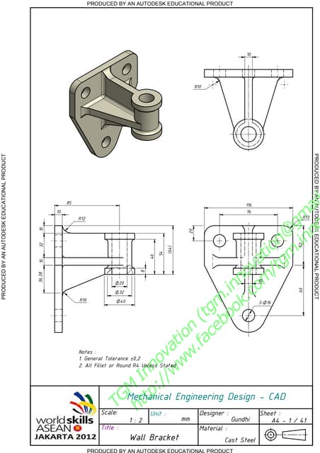 Technical report for toyota water tank 1 | PDF