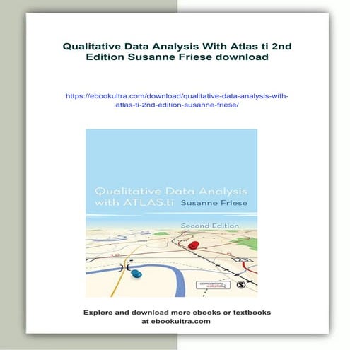 Qualitative Data Analysis With Atlas ti 2nd Edition Susanne Friese | PDF