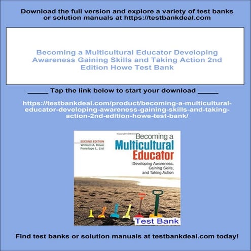 Becoming a Multicultural Educator Developing Awareness Gaining Skills and Taking Action 2nd ...