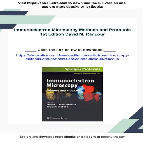 Immunoelectron microscopy | PPTX