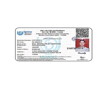 Assignment of bca ignou college regional center | PDF