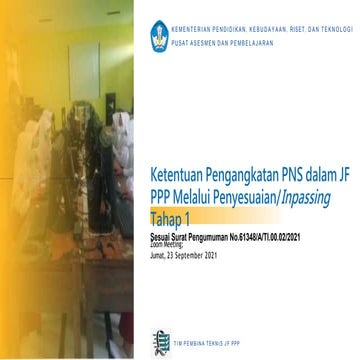 210922 sosialisasi inpassing JF PPP | PPTX