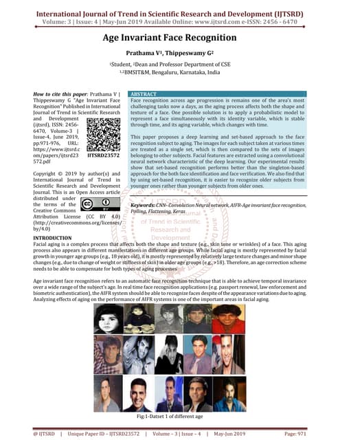 Age and gender detection using deep learning | PDF