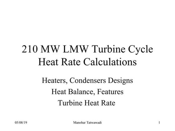Heat balance diagram | PPT