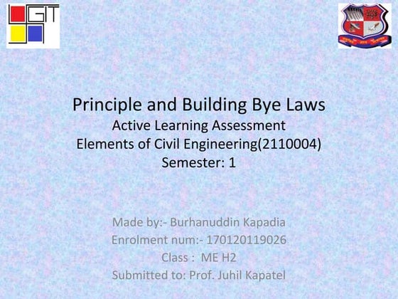 Development control rules and regulation | PPT