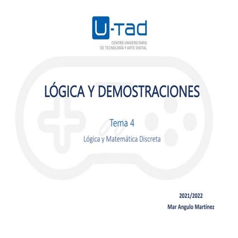 211118231316-Logica y Demostraciones. Presentacion(1).pptx | Programming Languages | Computing