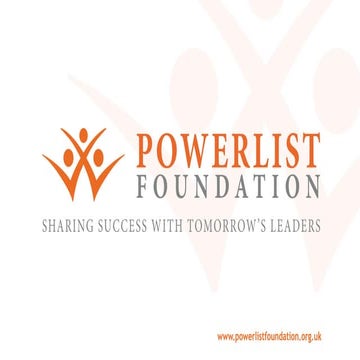 211216 powerlist foundation partners pack (short version) | PPT