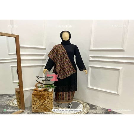 Kebaya Selendang Modern by Rumah Jahit Azka | PDF
