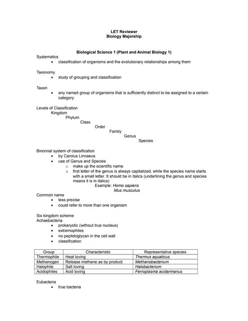 General biology 2 Organismal Biology | PPTX