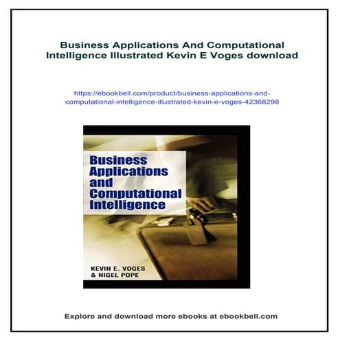 Business Applications And Computational Intelligence Illustrated Kevin ...