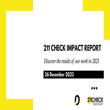 211 CHECK ANNUAL IMPACT REPORT 2023 | PPT