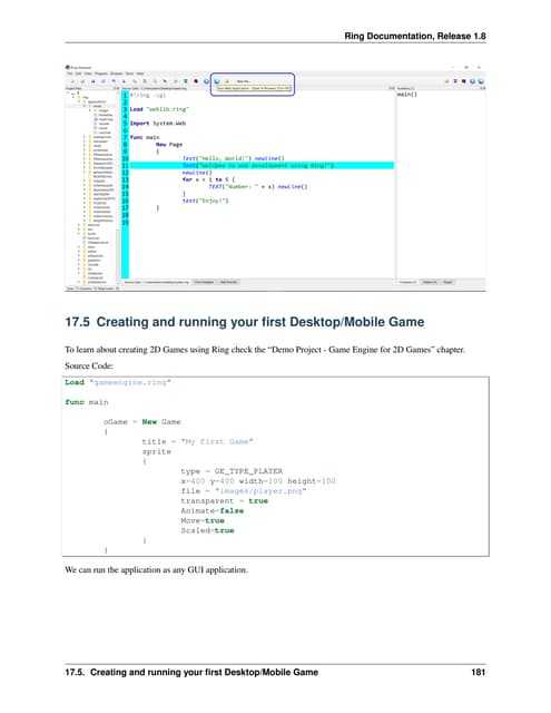 The Ring programming language version 1.8 book - Part 22 of 202 | PDF ... The Ring programming language version 1.8 book - Part 22 of 202 | PDF ...