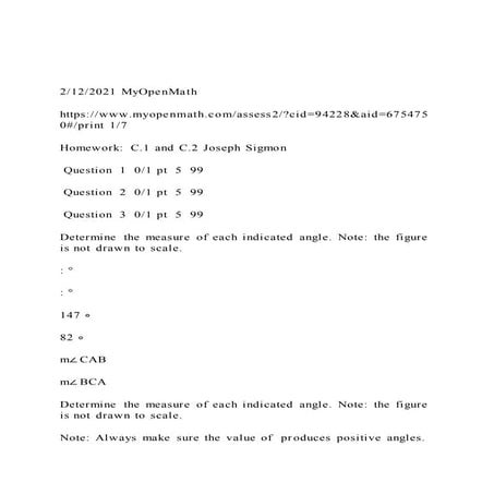 2122021 my openmathhttpswww.myopenmath.comassess2ci | DOCX