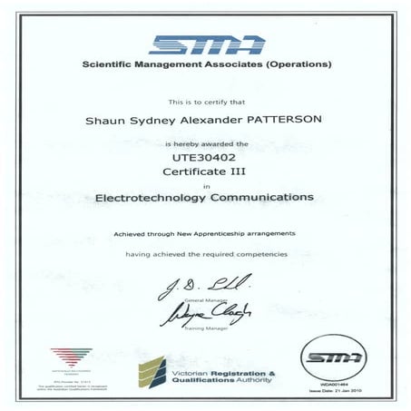 RMIT CERT IV Transcript 2 | PDF
