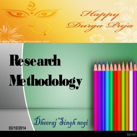 Research Methodology | PPT
